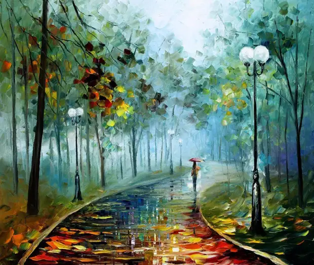 အနုပညာရှင် Leonid Afremov