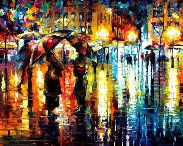 Konstnären Leonid Afremov