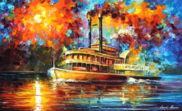 Konstnären Leonid Afremov