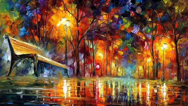 Konstnären Leonid Afremov