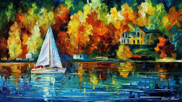 Konstnären Leonid Afremov