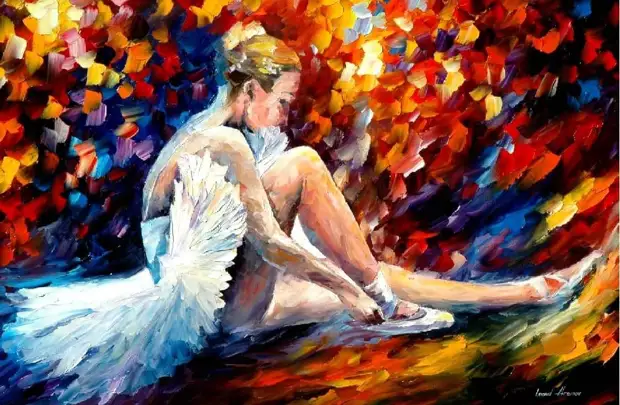 Konstnären Leonid Afremov