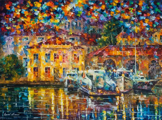 Konstnären Leonid Afremov