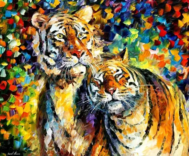 Konstnären Leonid Afremov