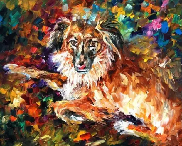 Konstnären Leonid Afremov