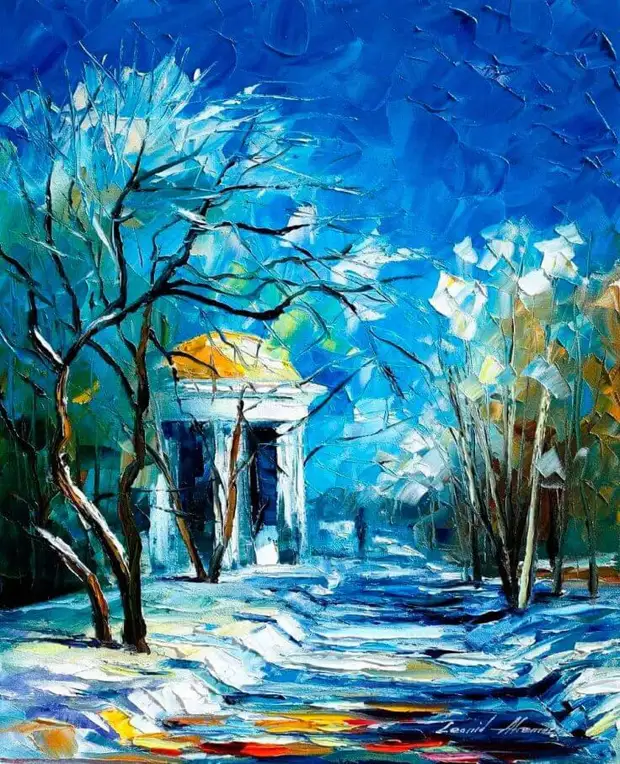 Konstnären Leonid Afremov