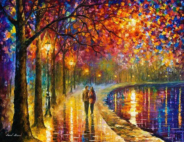 Konstnären Leonid Afremov