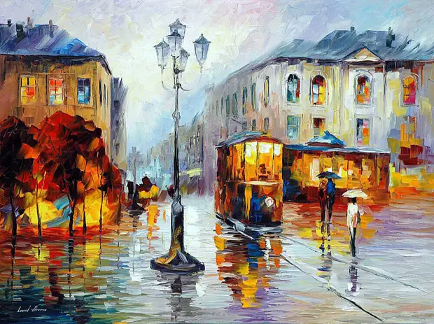 Konstnären Leonid Afremov