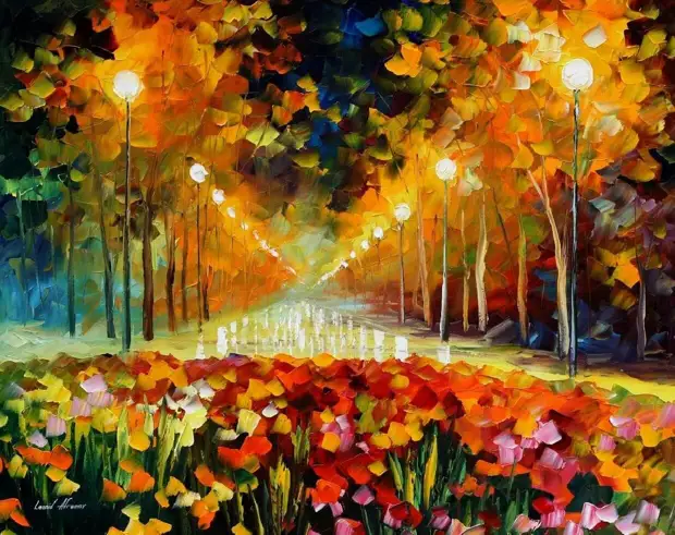 Konstnären Leonid Afremov