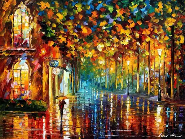 Artist Leonid Afremov