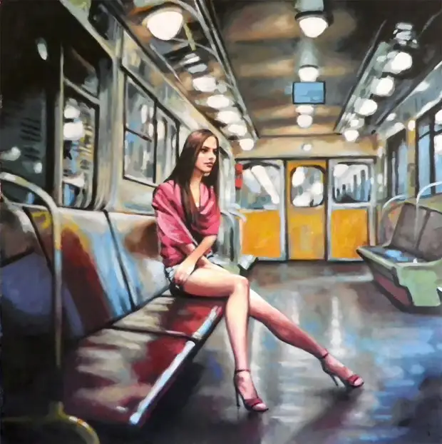 Oil paintings: the sensual works of Thomas Saliot