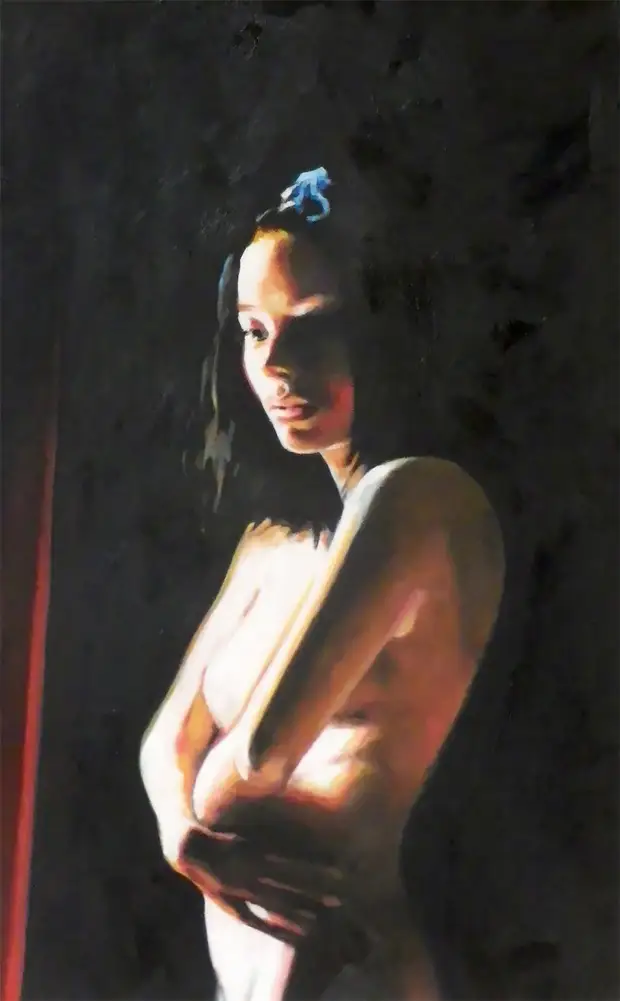 Pintures a l’oli: les obres sensuals de Thomas Saliot