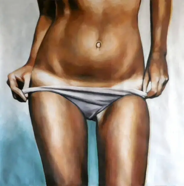 Oil paintings: the sensual works of Thomas Saliot