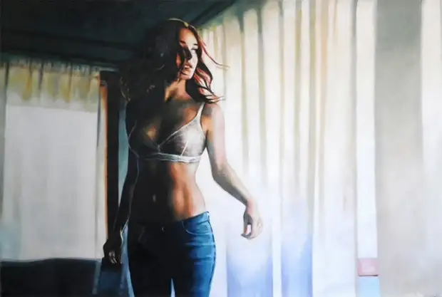 油画：Thomas Saliot 的感性作品