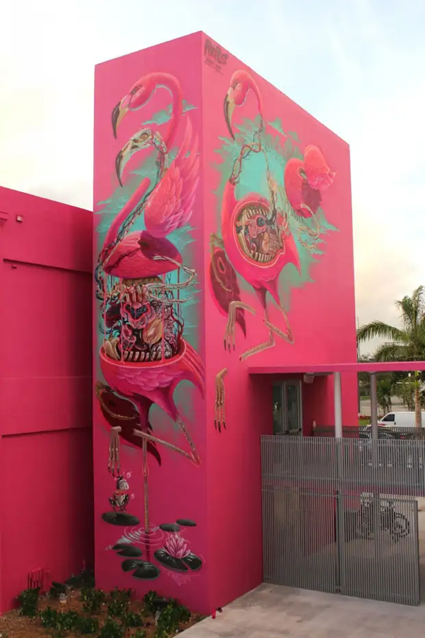 Street art par Nychos Nychos, graffiti