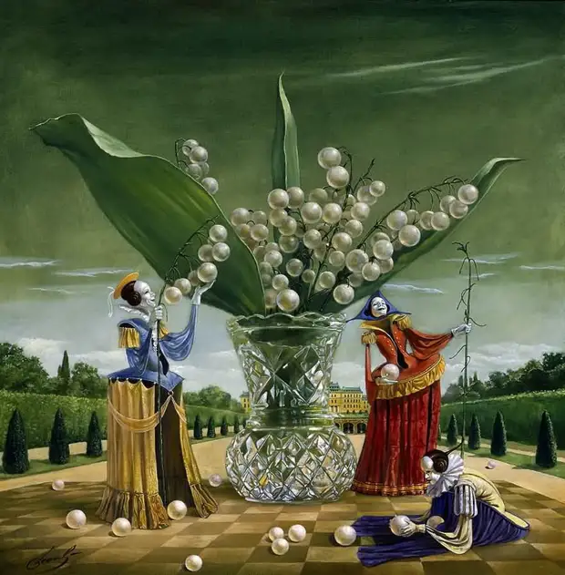 Mikhail Khokhlachev artista surrealista de Rússia, surrealistes, artistes