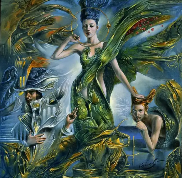 Mikhail Khokhlachev artista surrealista de Rússia, surrealistes, artistes