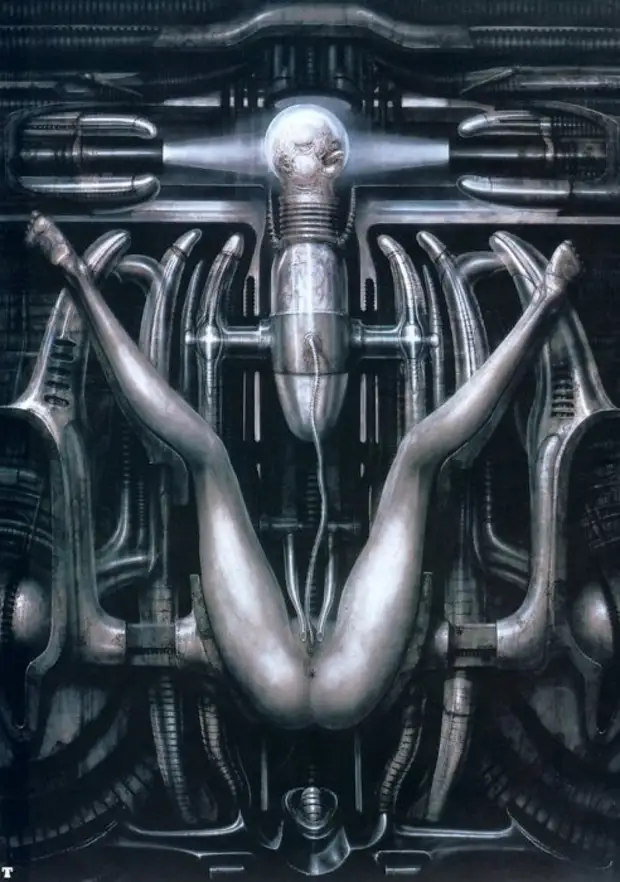 Giger Hans Rudolph. Artis Swiss Giger, posting panjang, foto, artis, alien