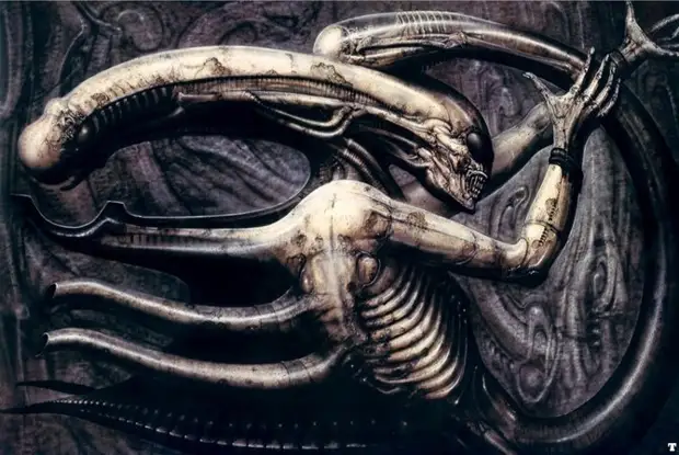 Giger Hans Rudolph. Šveitsi kunstnik Giger, pikk postitus, foto, kunstnik, tulnukas