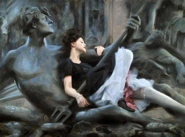 Mpanakanto Nick Alm. Ny sary hosodoko sy ny tontolon'ny olona