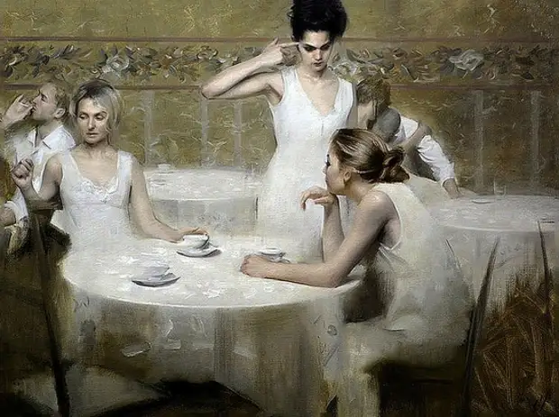 Artist Nick Alm. Painting and the inner world of personality