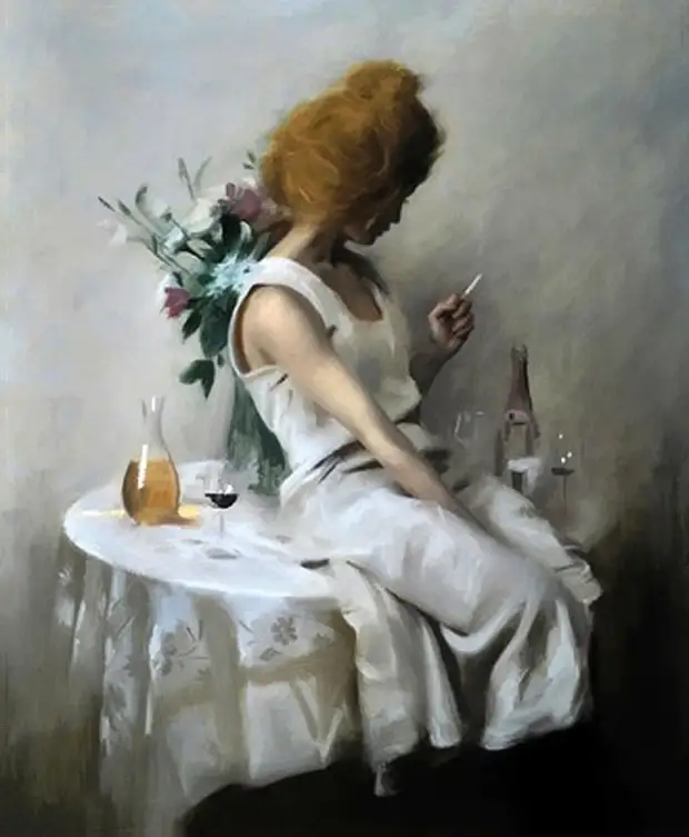 Artist Nick Alm. Painting and the inner world of personality