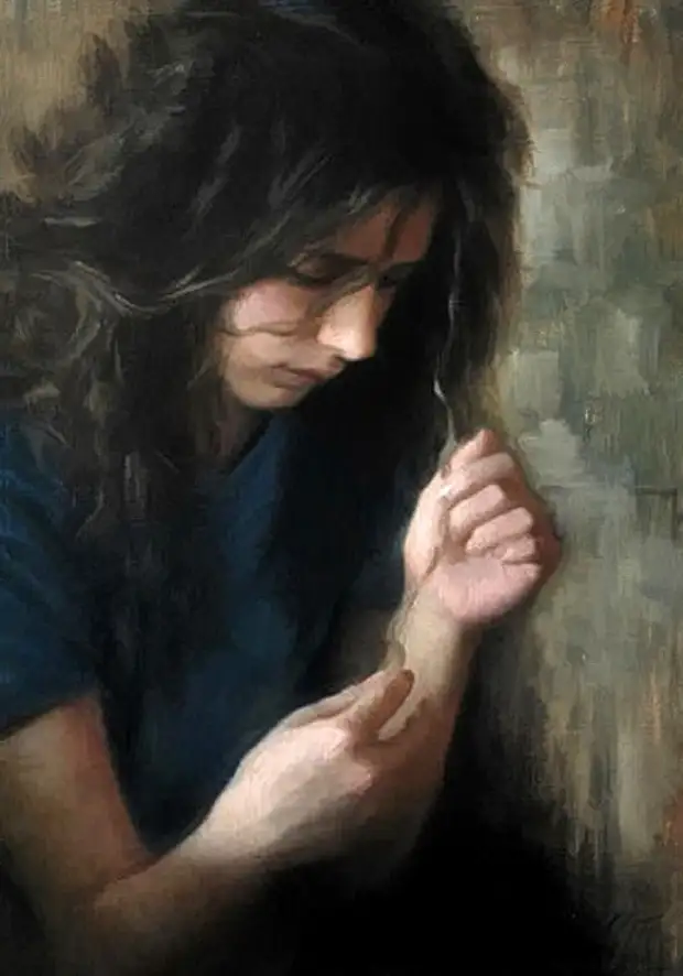 سەنئەتكار Nick Alm. رەسىم ۋە ئادەمنىڭ ئىچكى دۇنياسى