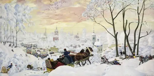 Boris Kustodiev e i suoi dipinti