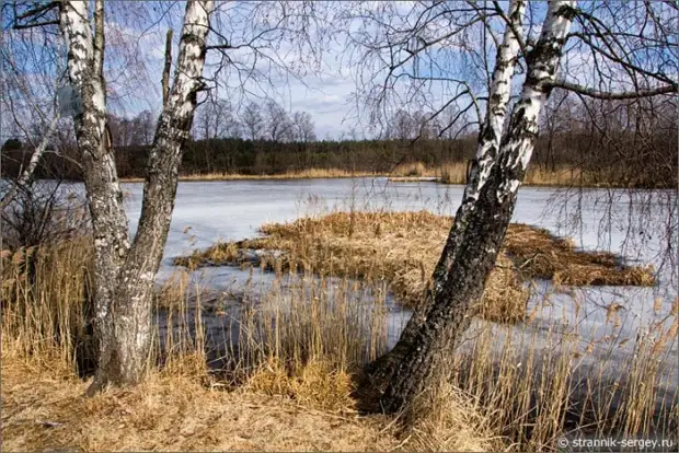 Bilder på vårens landsvägar