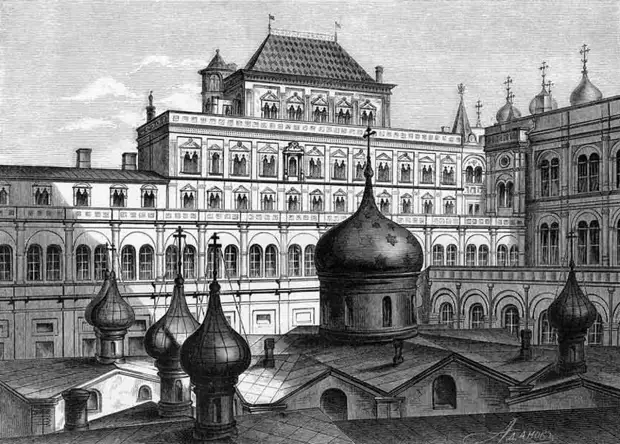 Kremlin de Moscú. Parte 9. Gran Palacio del Kremlin. Palacio de Terem ...