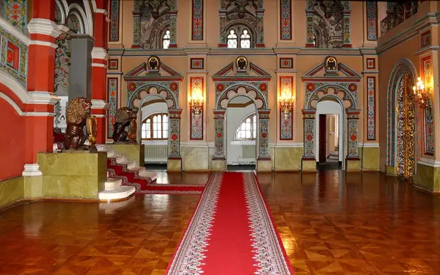 Κρεμλίνο Μόσχας. Μέρος 9. Grand Palace του Κρεμλίνου. Terem Palace ...