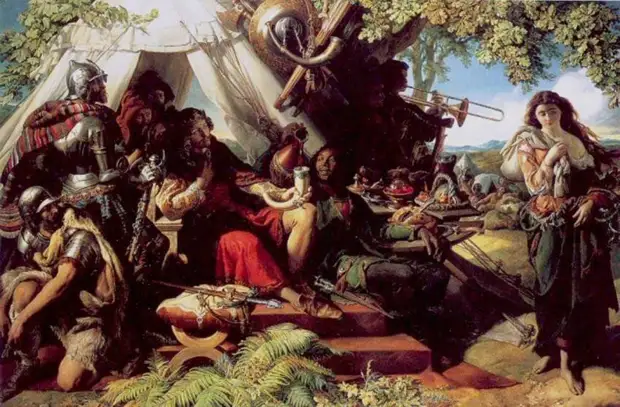 Listamaðurinn Daniel MacLise (Maclees).