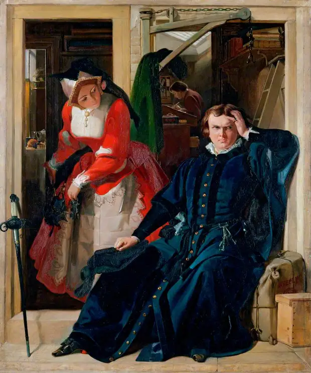 Listamaðurinn Daniel MacLise (Maclees).