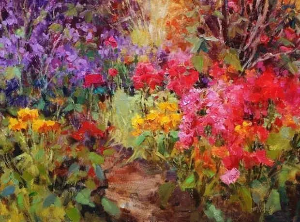 Nghệ sĩ trường phái ấn tượng người Mỹ Eric Wallis