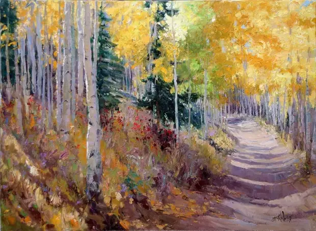 Nghệ sĩ trường phái ấn tượng người Mỹ Eric Wallis