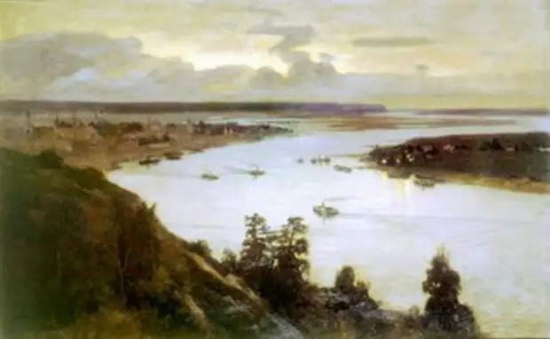 Artist Nikolai Kornilievich Bodarevsky ..