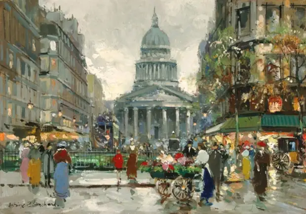 A cikin tituna masu nutsuwa na tuno Antoine Blanchard