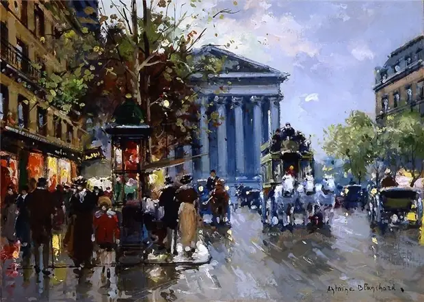 In the quiet streets of my memories Antoine Blanchard