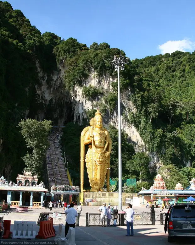 Batu grottor. Indonesien.