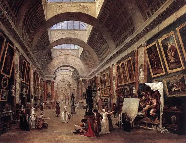 FRENCH LANDSCAPE ARTIST HUBERT ROBERT ..