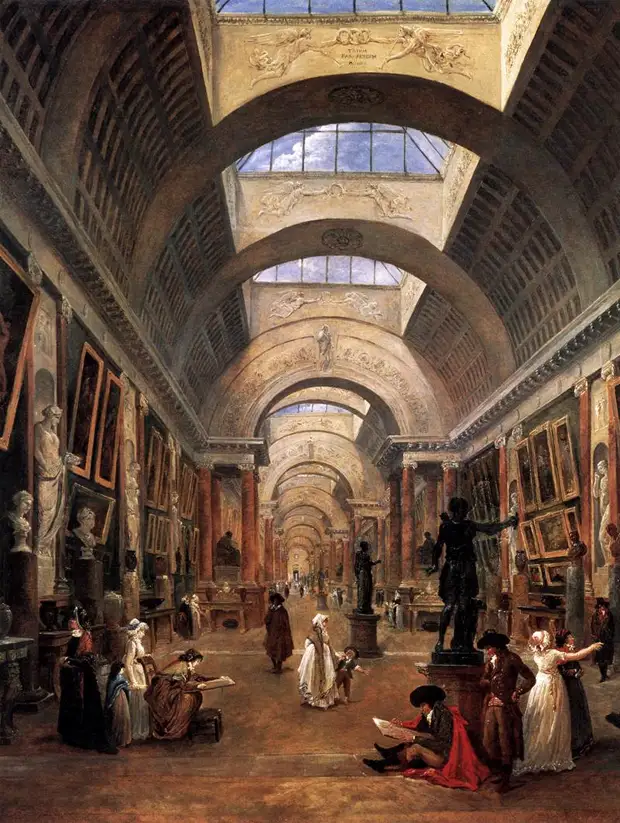 FRENCH LANDSCAPE ARTIST HUBERT ROBERT ..