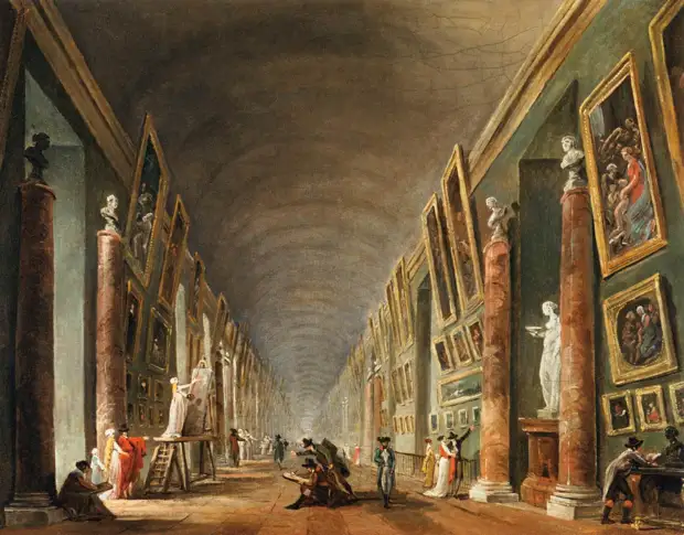 FRENCH LANDSCAPE ARTIST HUBERT ROBERT ..