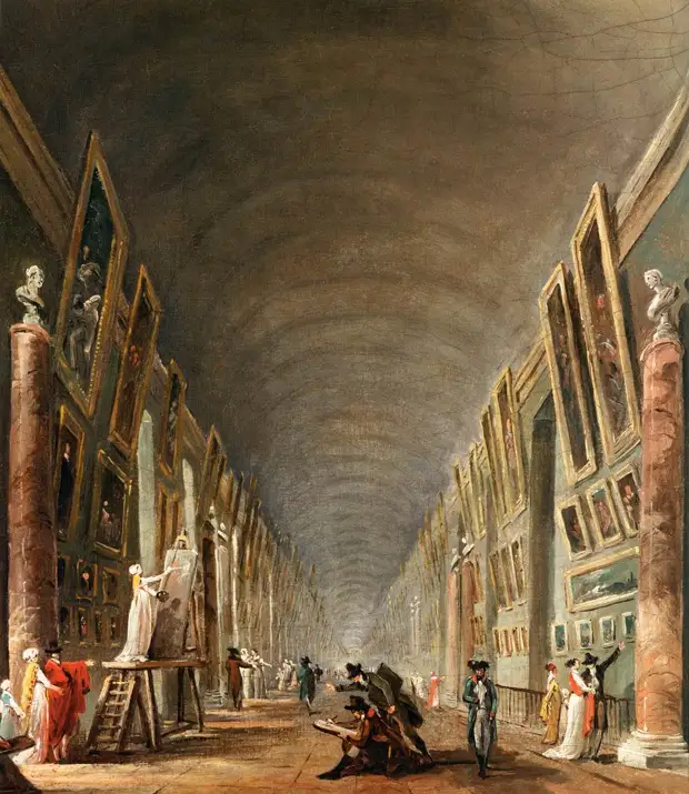 FRENCH LANDSCAPE ARTIST HUBERT ROBERT ..