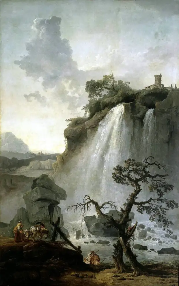 FRENCH LANDSCAPE ARTIST HUBERT ROBERT ..