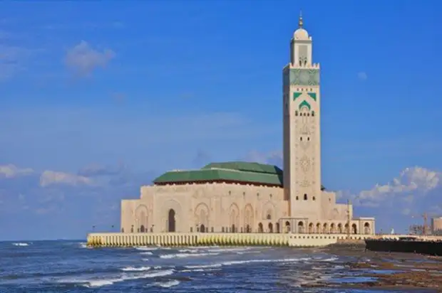 UMosque Omkhulu kaHassan II, eCasablanca (eMorocco)