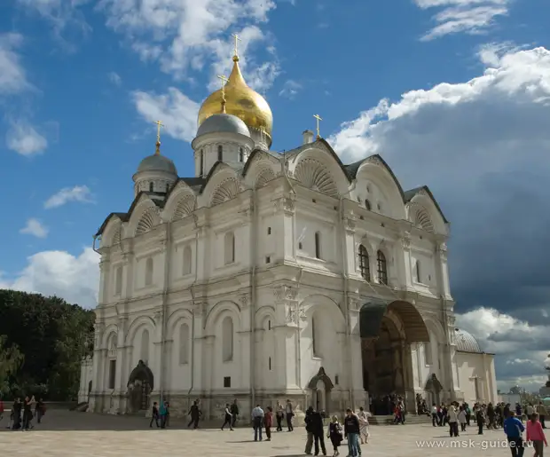 Moskou Kremlin.Pati 5: katedral nan arkanj la Sentespri Michael (katedral nan arkanj la) ..