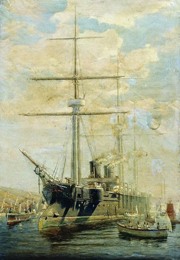 obraz Alexei Bogolyubov Cruiser. 1880