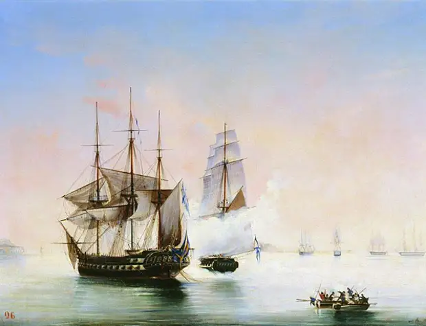 Thwebula ngesikebhe iMercury seSweden frigate Venus ngoMeyi 21, 1789. 1845