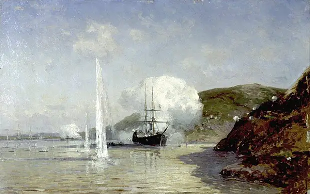 El cas del tinent Skrydlov al Danubi. 1881