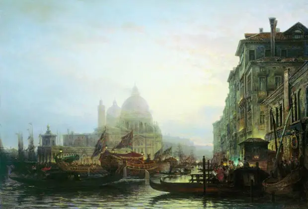 paintings los ntawm Bogolyubov Venice